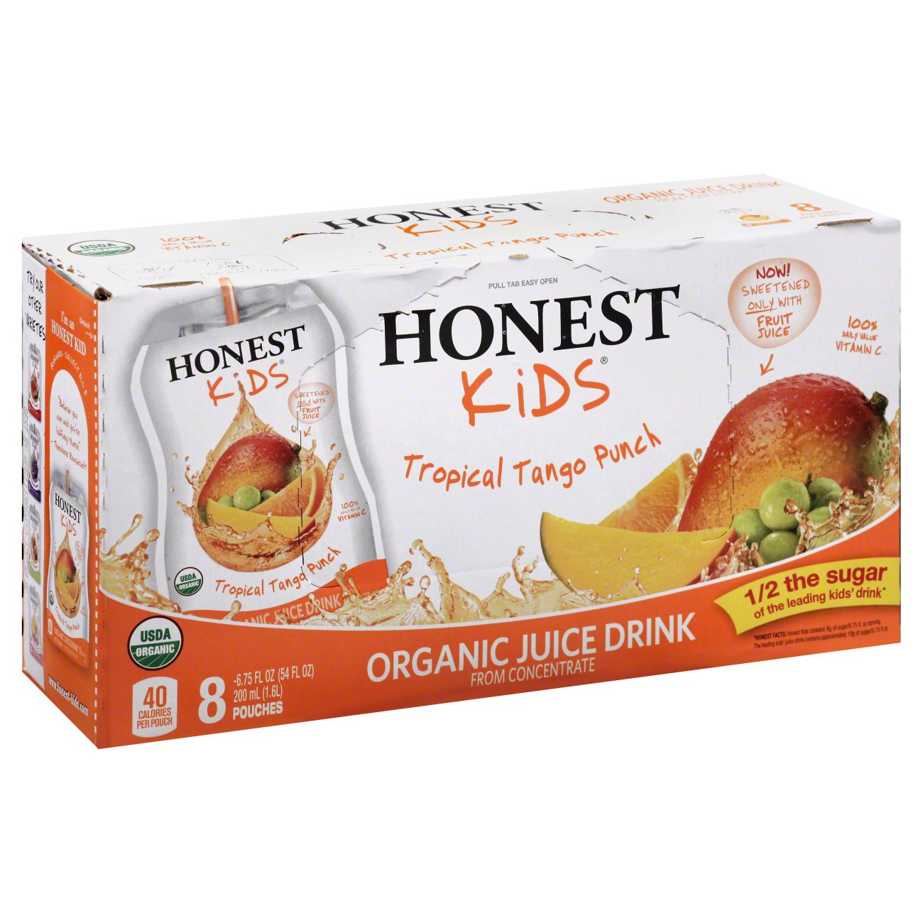 Honest Kids Organic Tropical Tango Punch Juice Drink 8 CT - Shop Juice ...