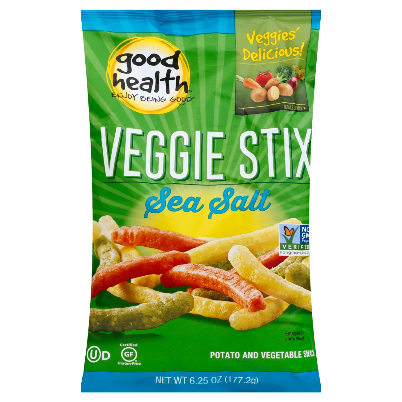 Good Health Sea Salt Veggie Stix - Shop Chips at H-E-B