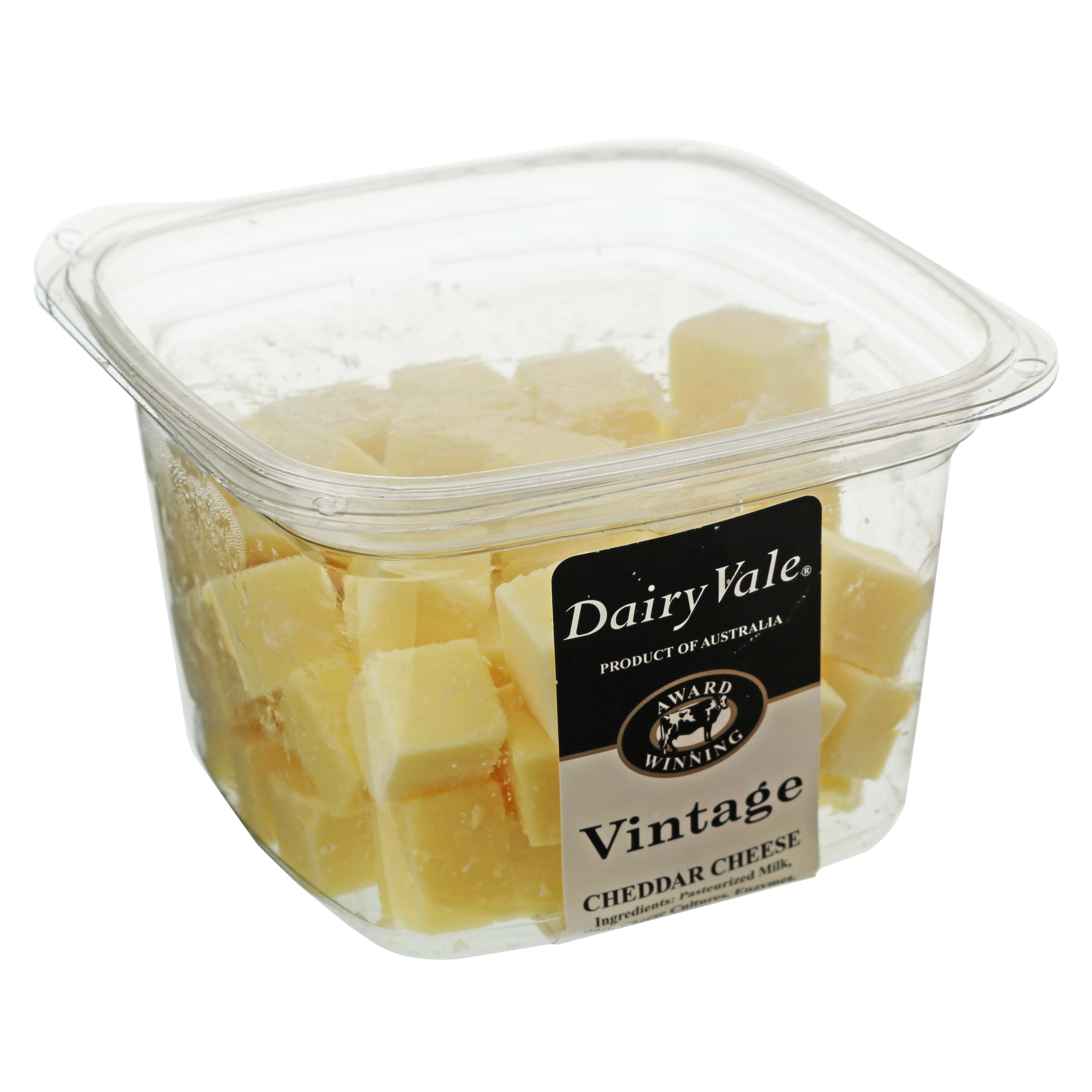 Dairy Vale Aged Cheddar Cubes - Shop Cheese at H-E-B