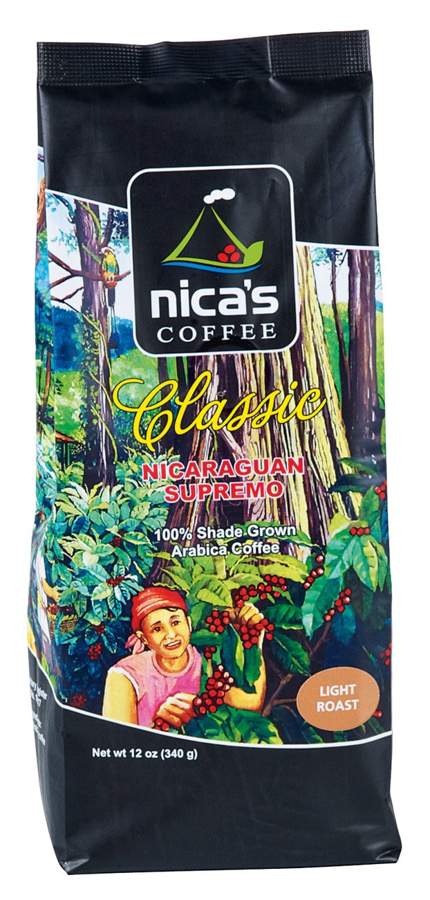 Nica's Coffee Classic Nicaraguan Supremo Light Roast Coffee - Shop ...