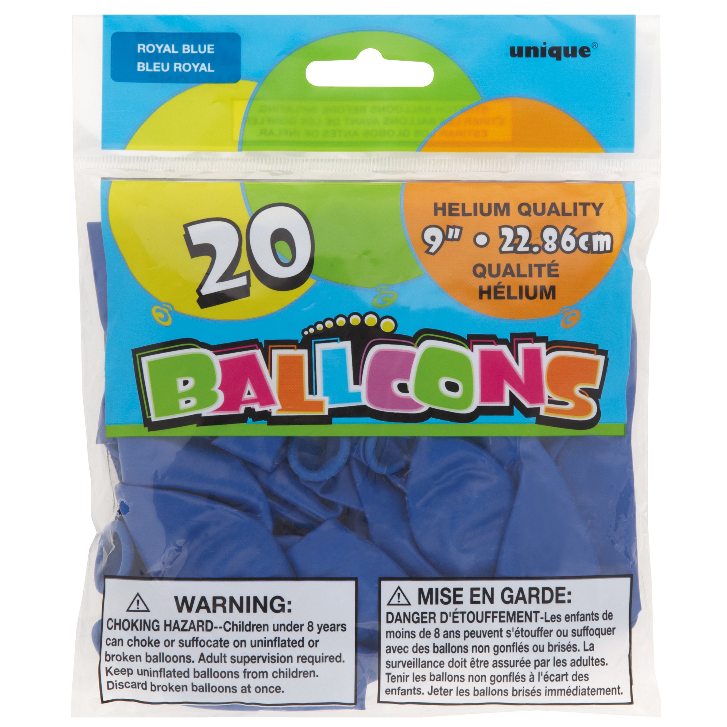 unique Latex Balloons - Royal Blue, 20 Ct - Shop Balloons at H-E-B