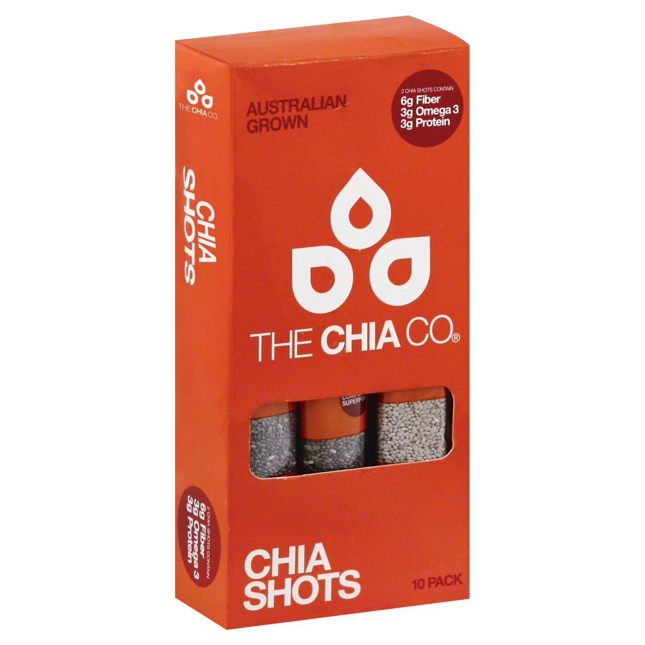 The Chia Co Australian Grown Chia Shots - Shop Diet & fitness at H-E-B