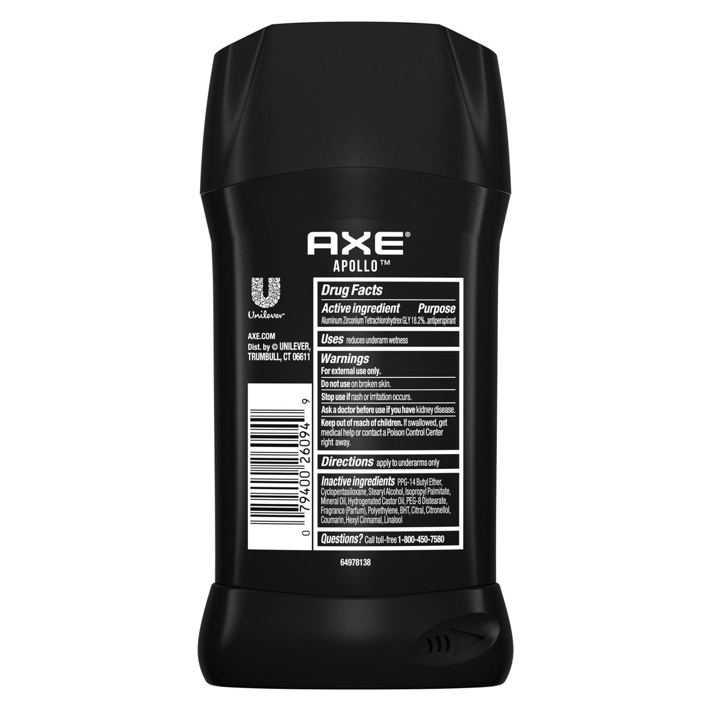 AXE Antiperspirant Deodorant Solid - Apollo - Shop Deodorant ...
