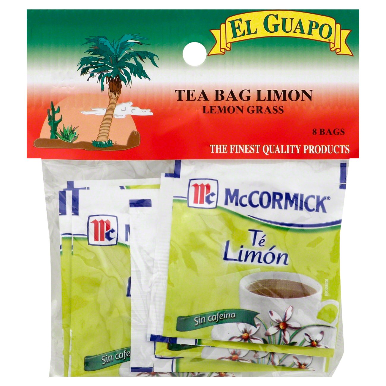 El Guapo Lemon Grass Caffeine Free Tea Bags - Shop Tea at H-E-B