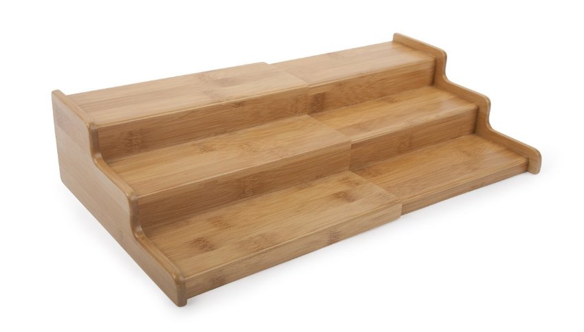 Core Bamboo Expandable 3 Step Spice Rack - Shop Kitchen & Dining at H-E-B