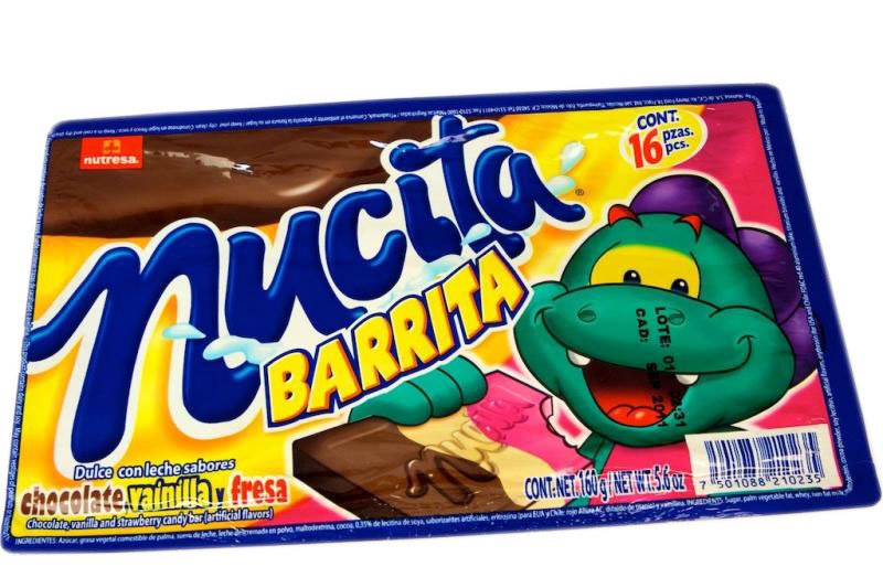 Nutresa Nucita Barrita Chocolate, Vanilla & Strawberry Candy Bars ...