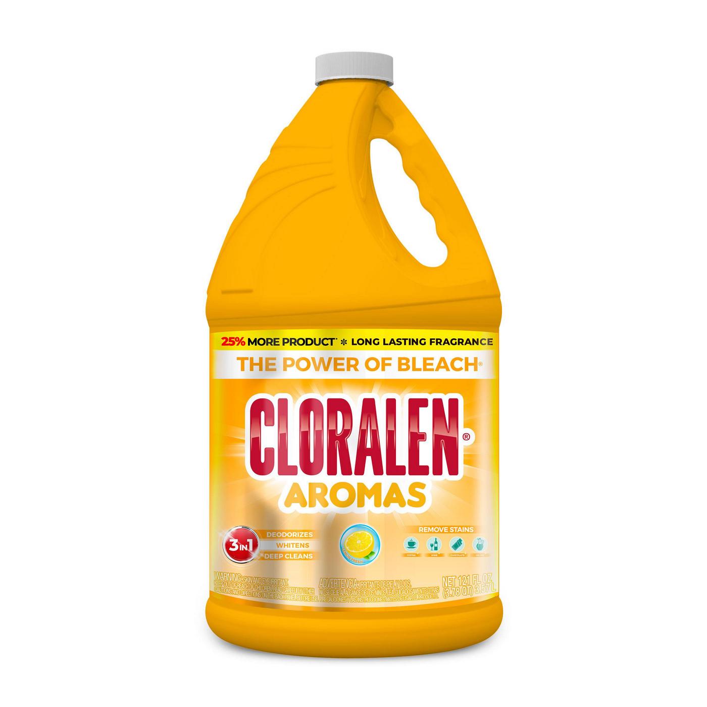 Cloralen Aromas Triple Action Bleach - Lemon Fresh - Shop Bleach at H-E-B