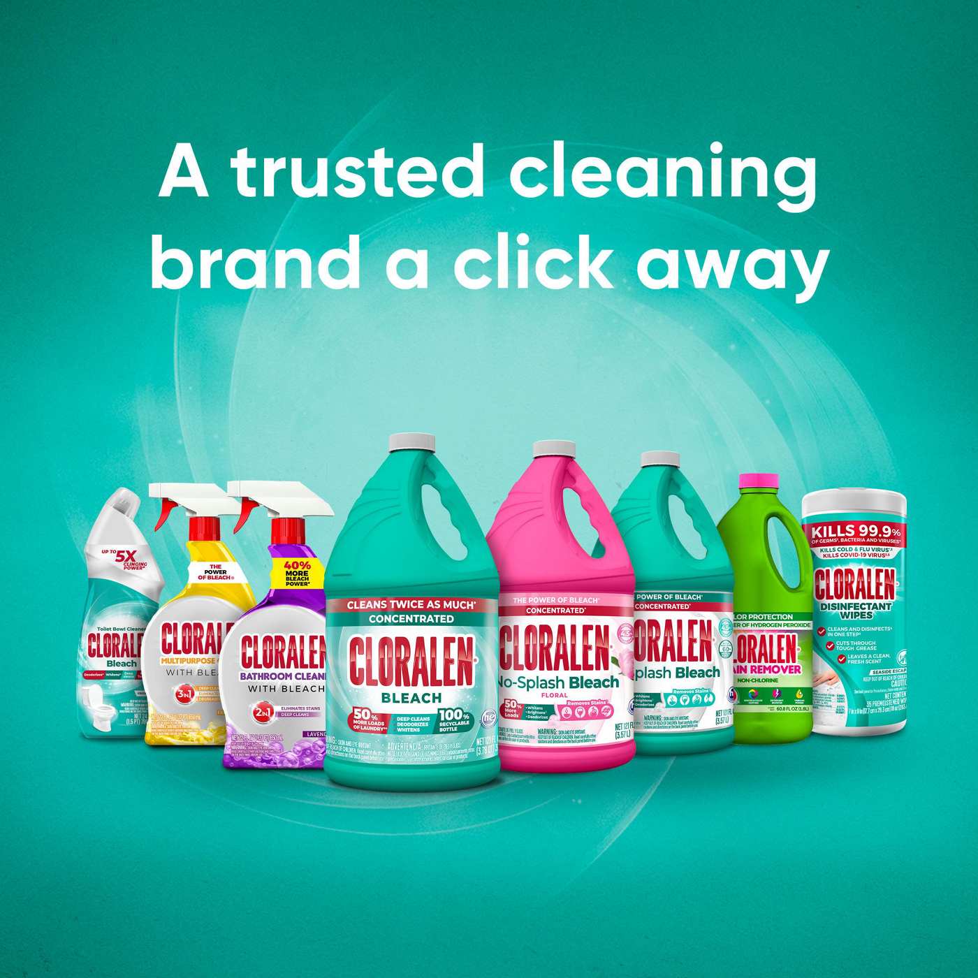 Cloralen Aromas Triple Action Bleach - Floral Fantasy - Shop Bleach at ...