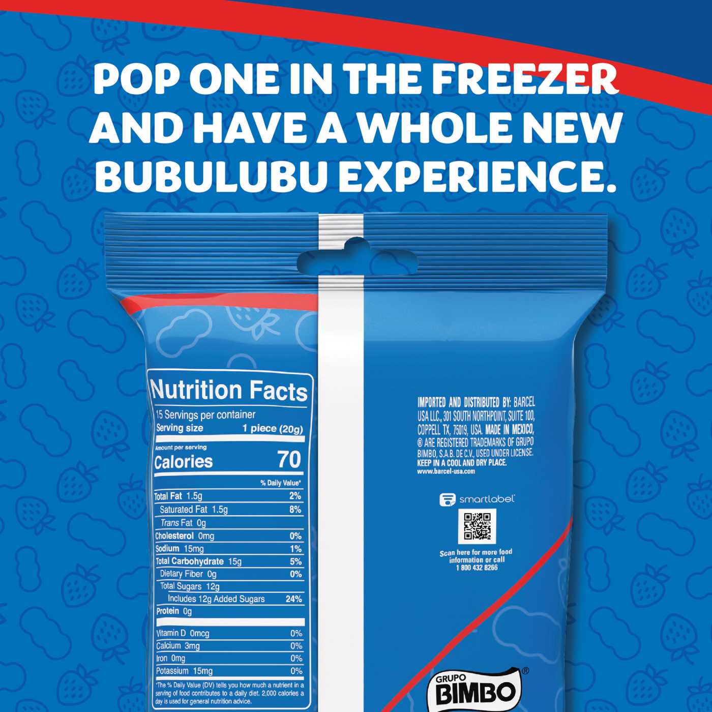 Ricolino Mini Bubulubu - Shop Candy at H-E-B