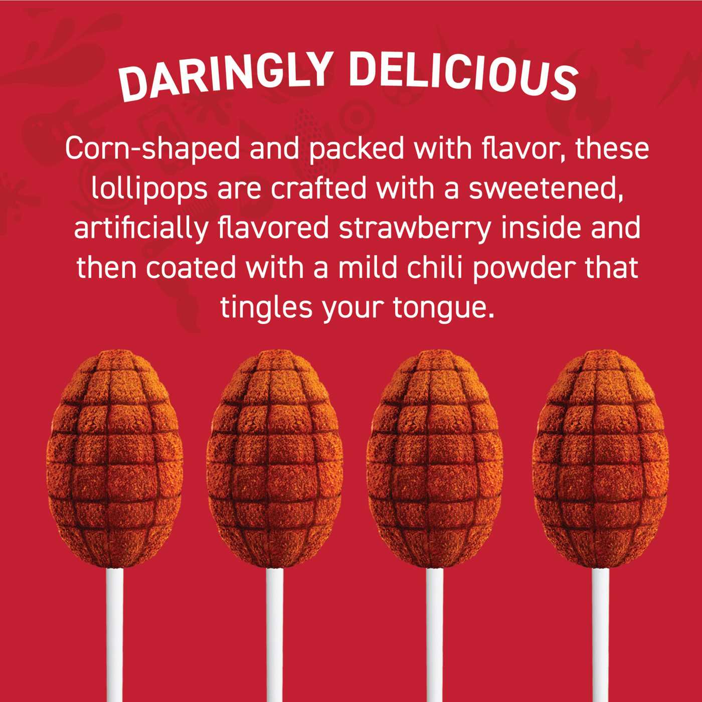 Vero Elotes Strawberry Lollipops - Shop Candy at H-E-B