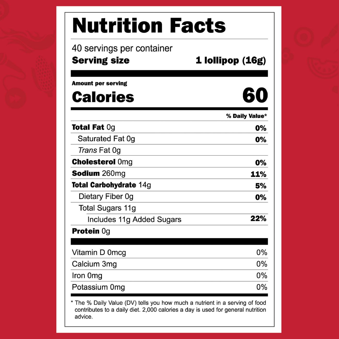 Vero Elotes Strawberry Lollipops - Shop Candy at H-E-B