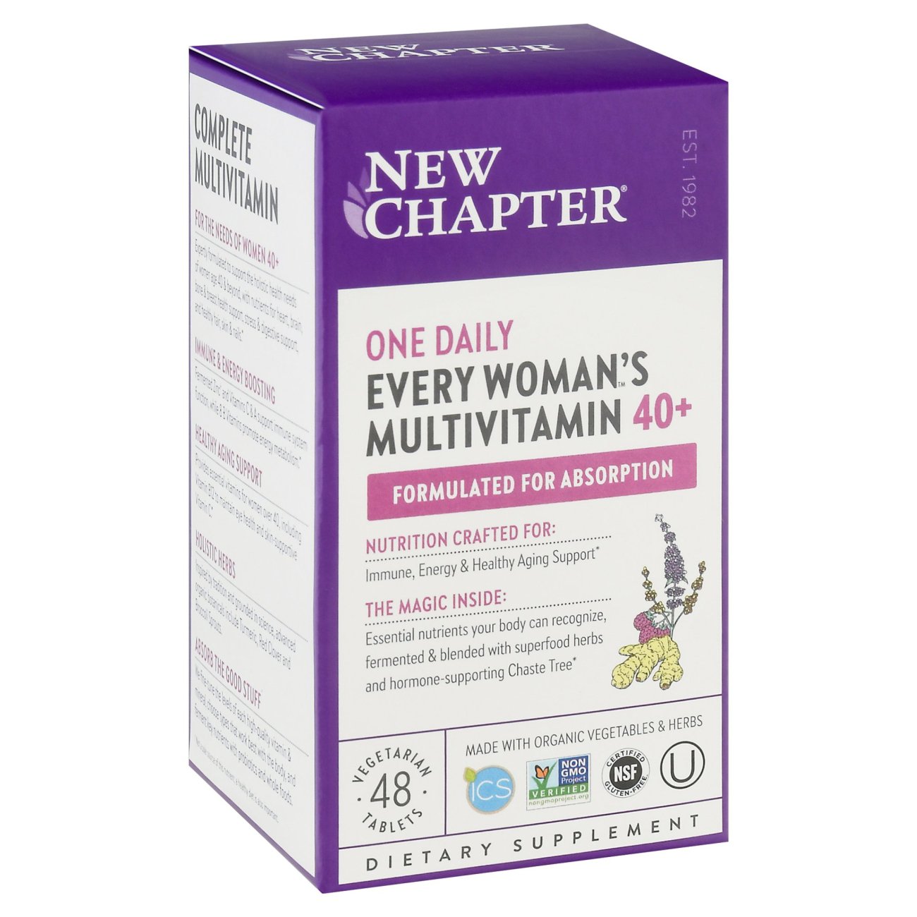 New Chapter Every Woman's One Daily 40+ Multi Tablets - Shop ...