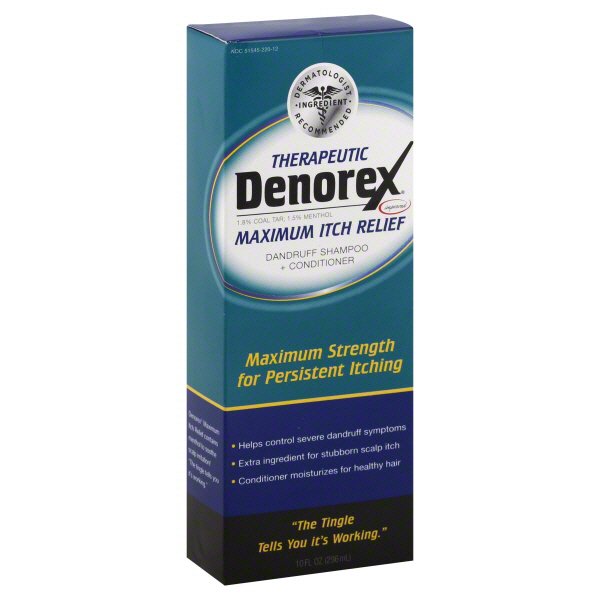 Denorex Therapeutic Maximum Itch Relief Dandruff Shampoo ++ Conditioner ...