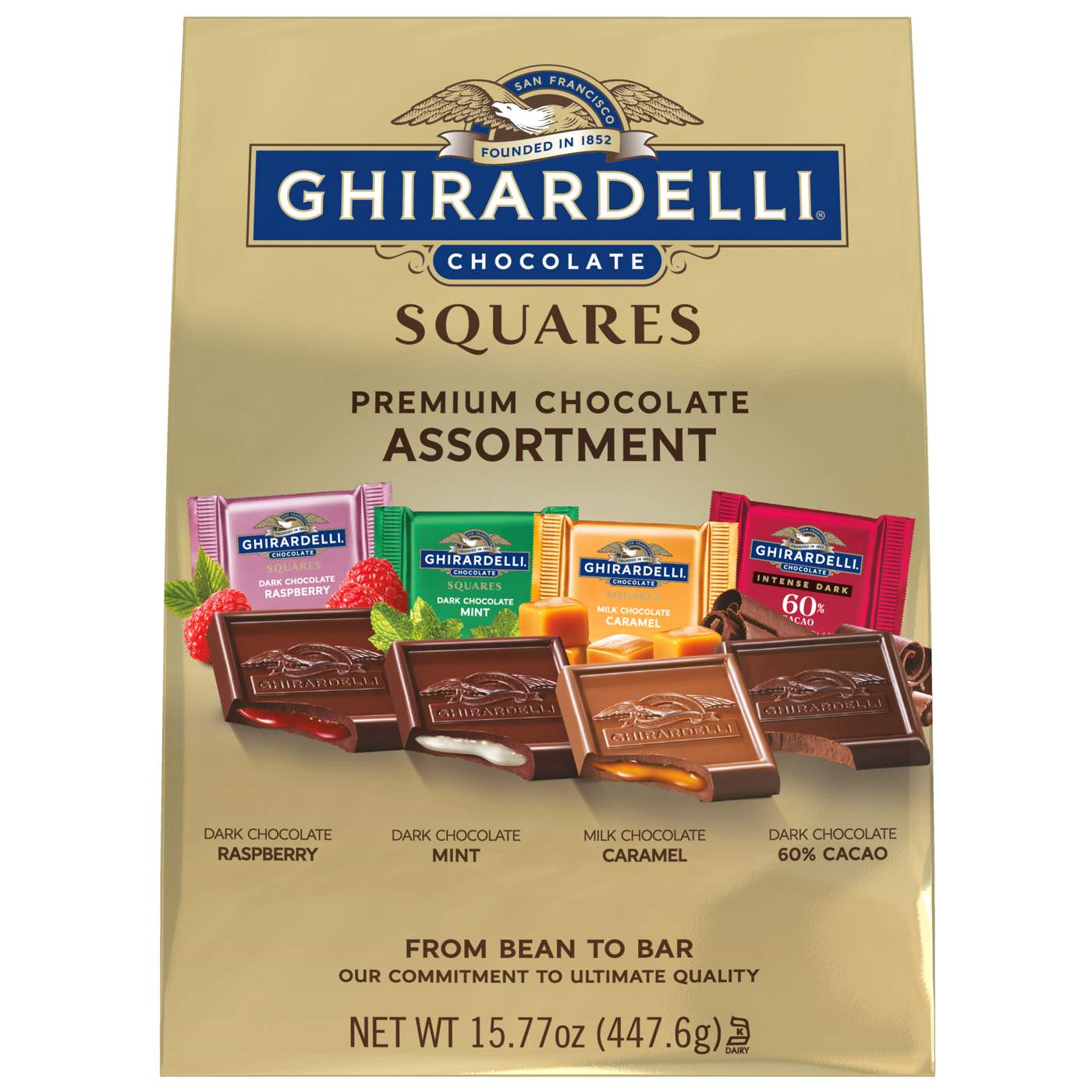Ghirardelli Premium Chocolate Assortment Squares - Shop Candy at H-E-B
