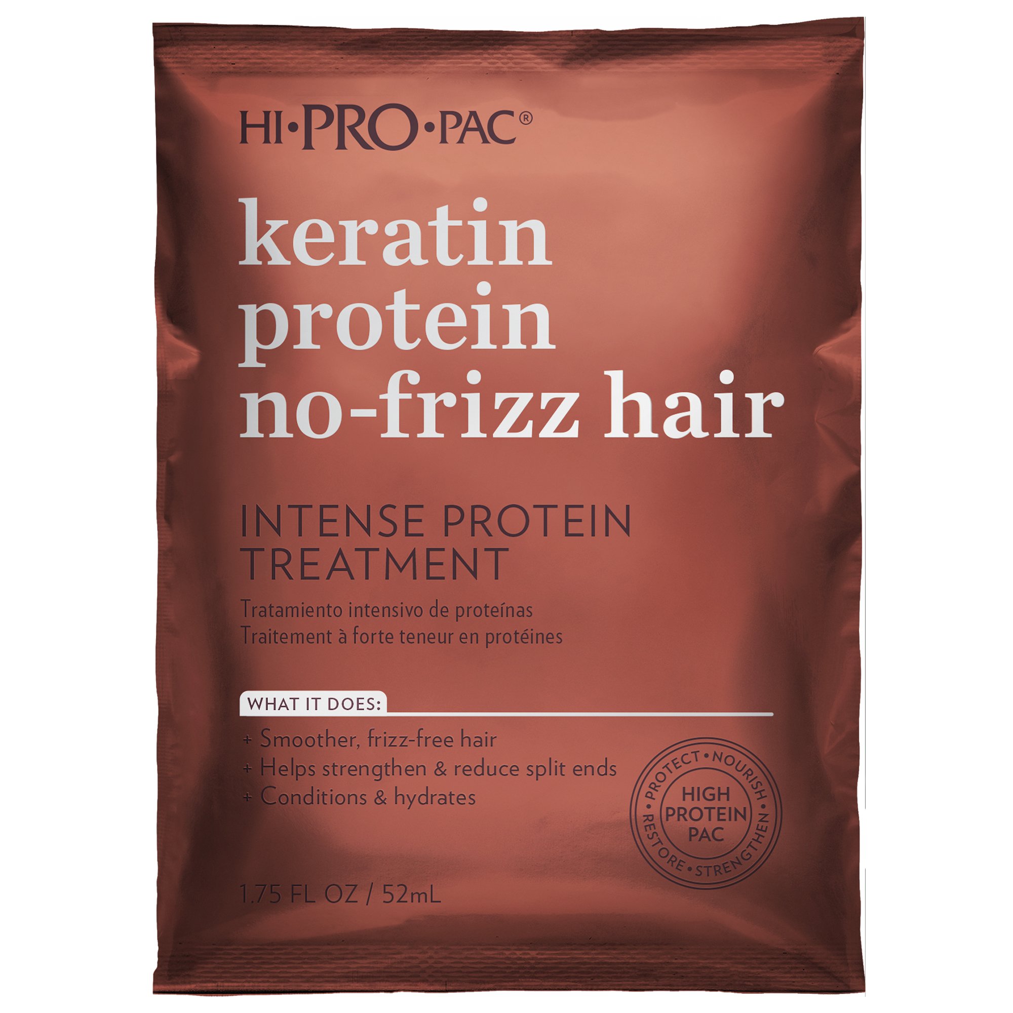 Hi Pro Pac Keratin Protein No-Frizz Hair Intense Protein Treatment ...