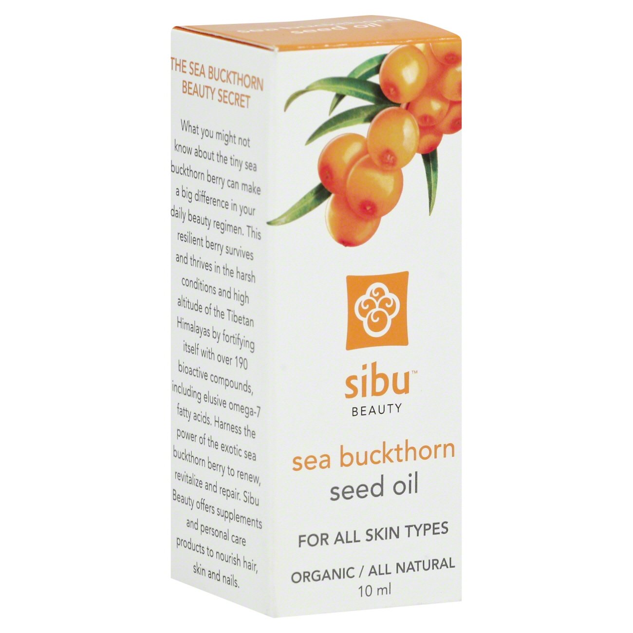 Sibu Beauty Sibu Seed Oil Sea Buckthorn - Shop Bath & Skin Care at H-E-B