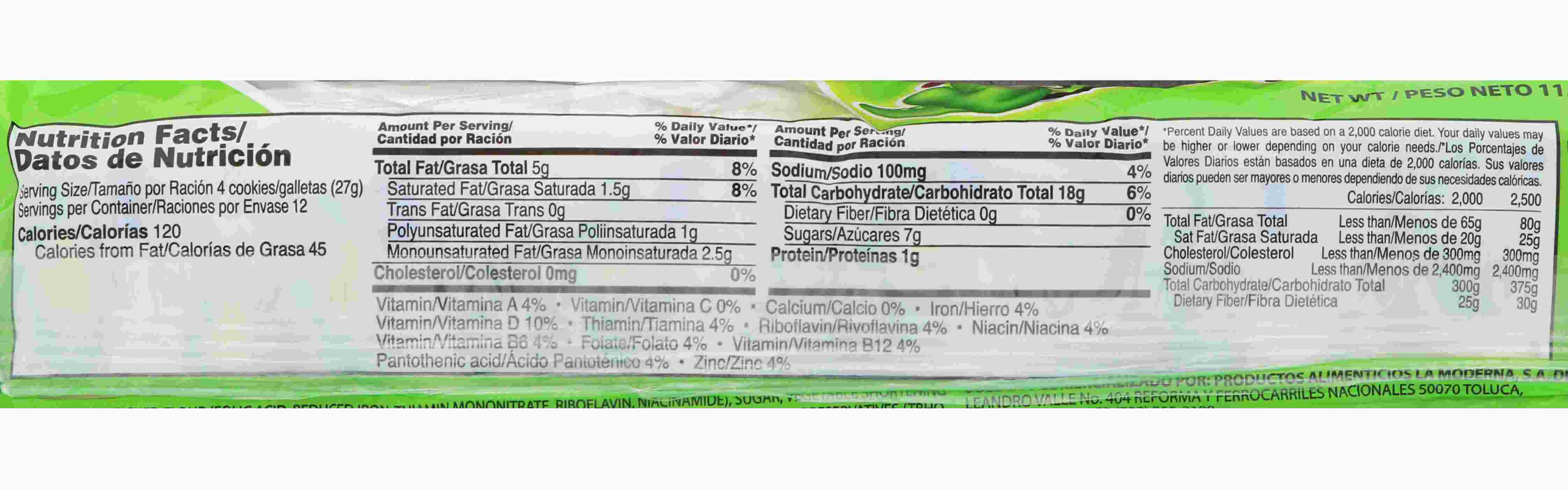 La Moderna Sauris Lemon Sandwich Cookies - Shop Cookies at H-E-B