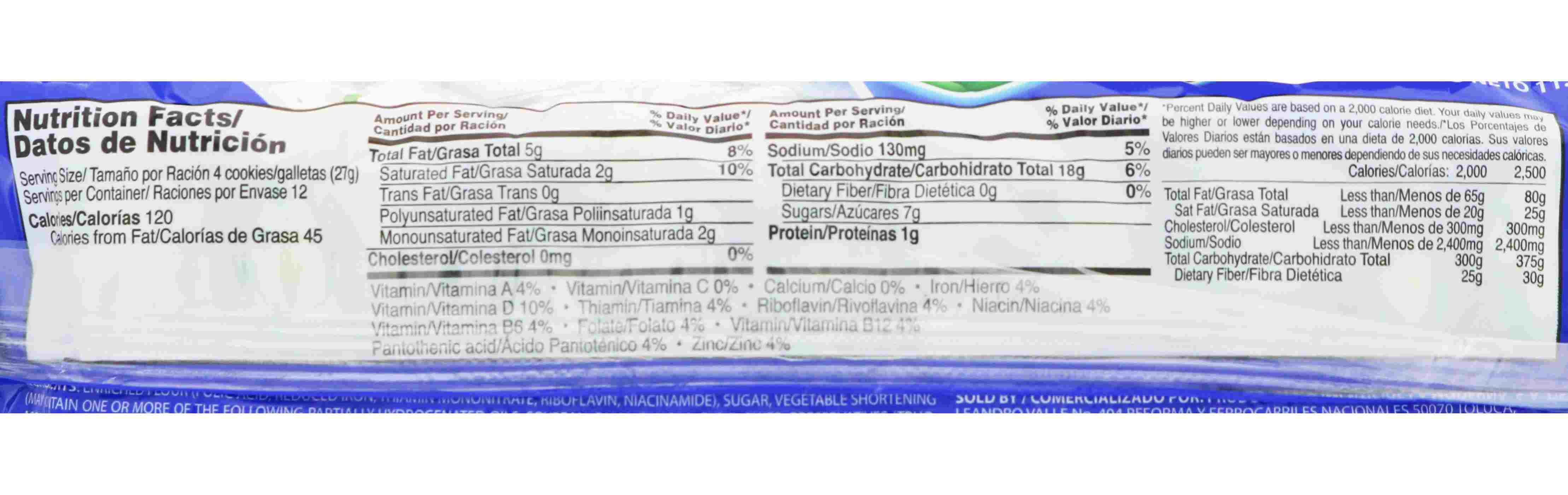 La Moderna Sauris Chocolate & Vanilla Sandwich Cookies - Shop Cookies ...