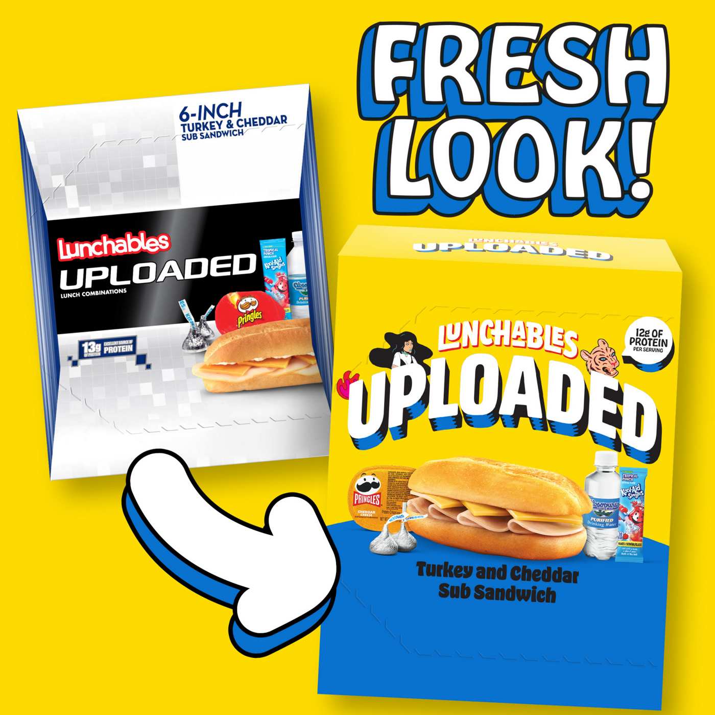 Lunchables Uploaded With Turkey & Cheddar Sub Sandwich - Shop Snack ...