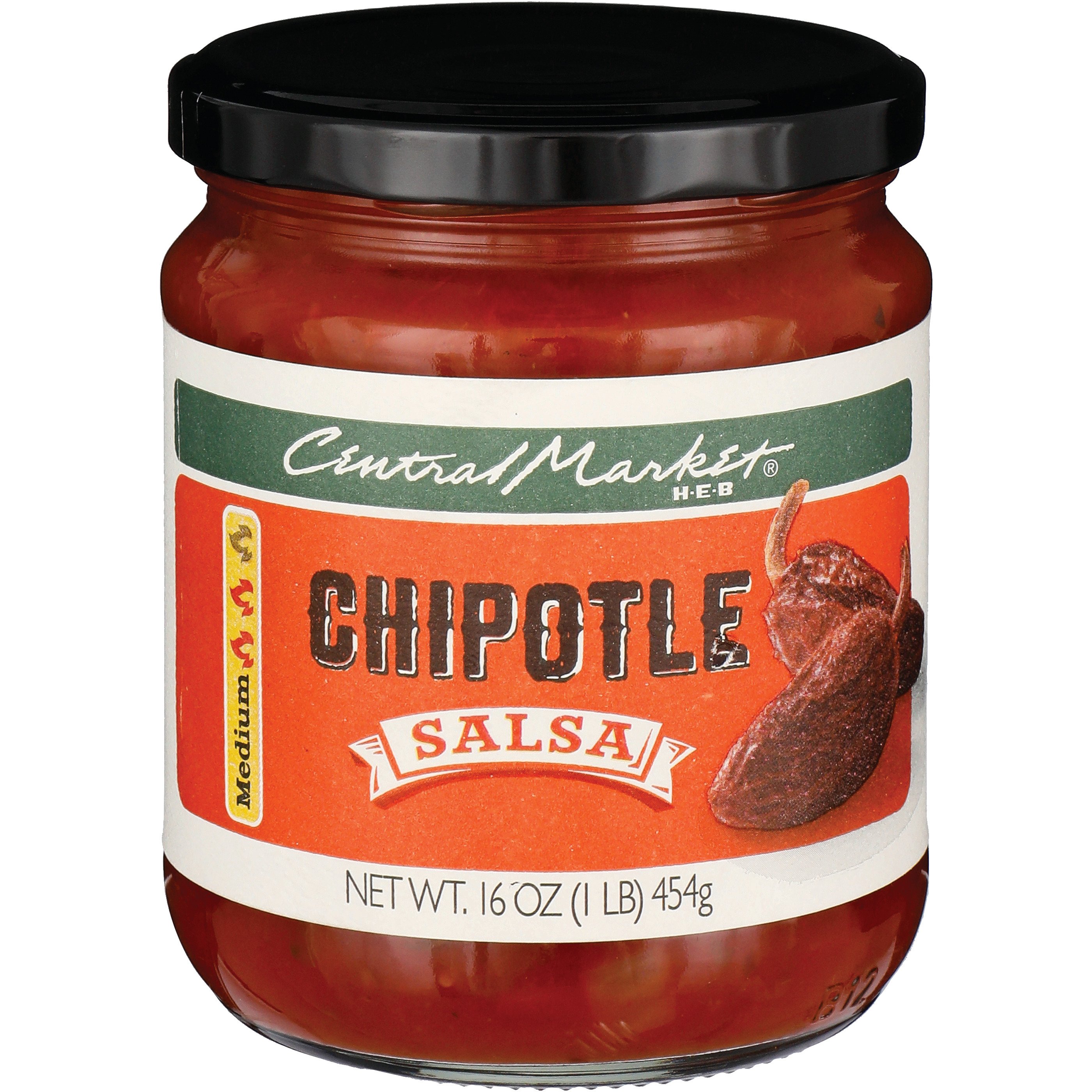 Central Market Medium Chipotle Salsa - Shop Salsa & dip at H-E-B