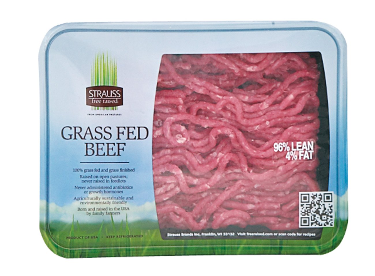 Fresh Grass Fed Ground Beef 96% Lean - Shop Beef at H-E-B