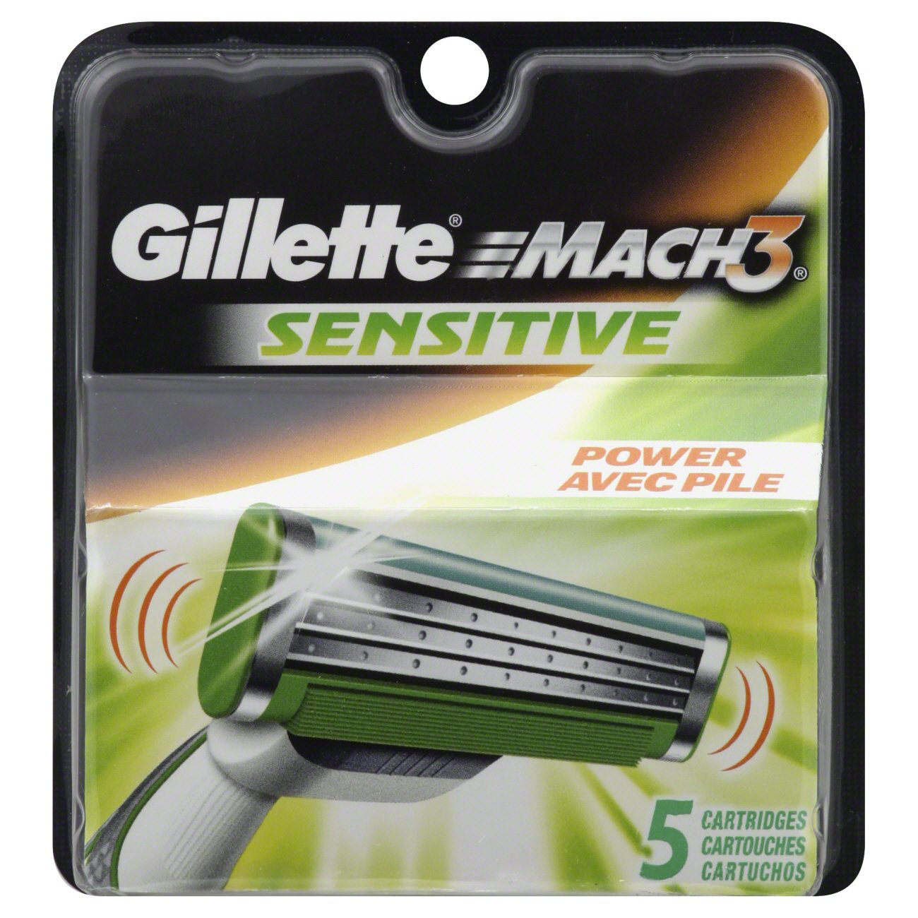 Gillette Mach3 Sensitive Cartridges - Shop Razors & blades at H-E-B