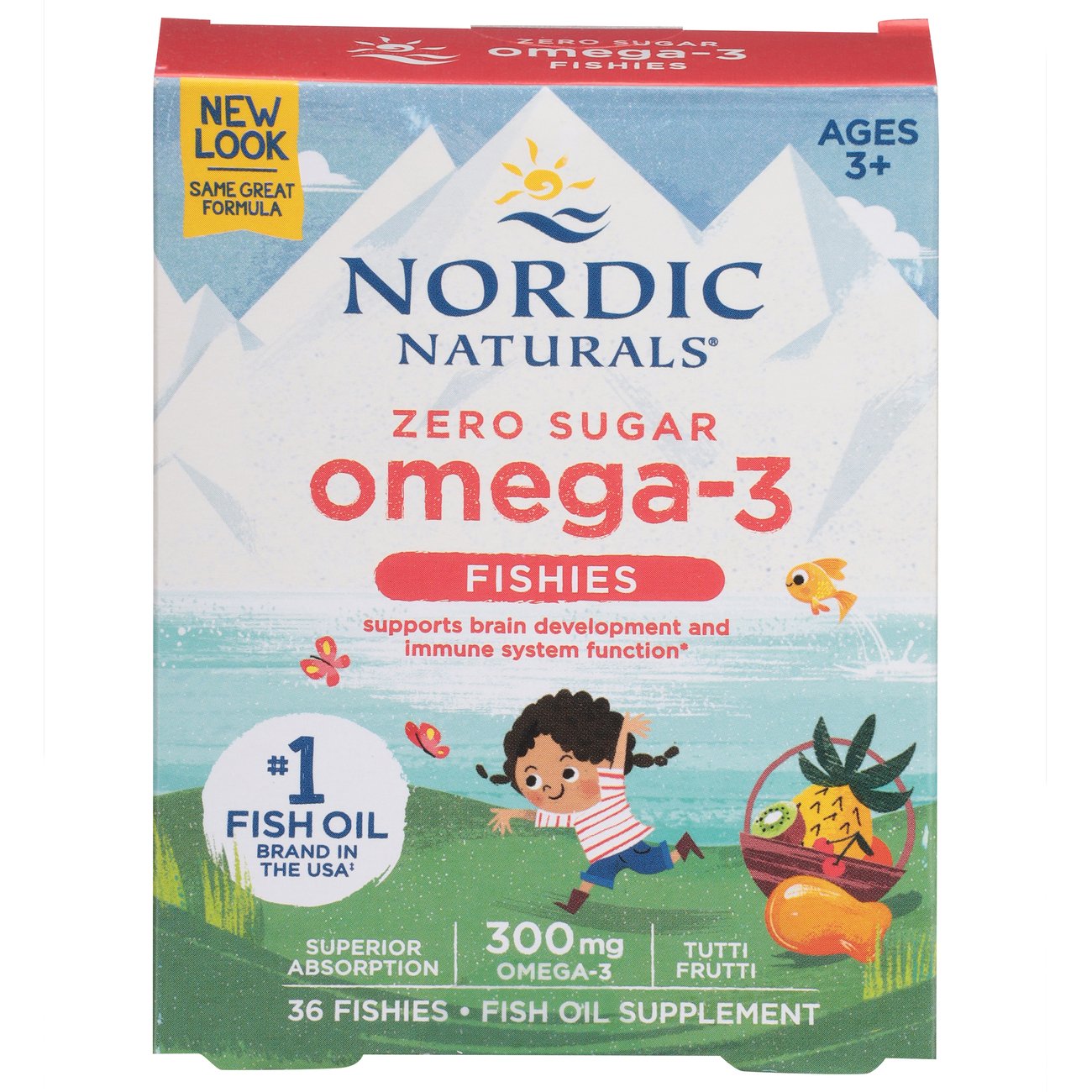 Nordic Naturals Zero Sugar Omega-3 Fishies - Shop Diet & fitness at H-E-B