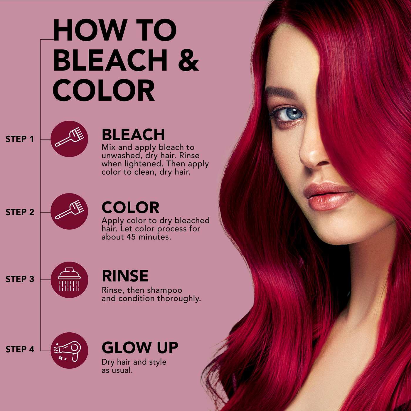 Splat Rebellious Colors Purple Desire Complete Kit - Shop Hair color at ...