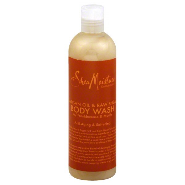 Shea Moisture Argan Oil And Raw Shea Body Wash - Shop Bath & Skin Care ...