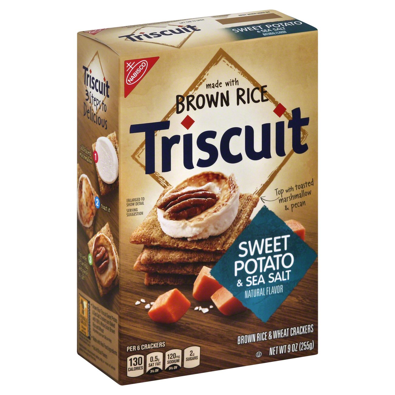 Nabisco Triscuit Sweet Potato and Sea Salt Crackers - Shop Crackers ...