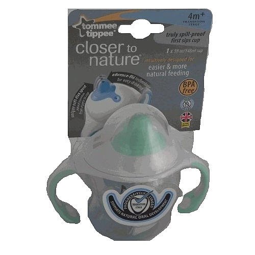 Tommee Tippee Closer to Nature First Sips 5 OZ Weaning Cup - Shop Cups ...