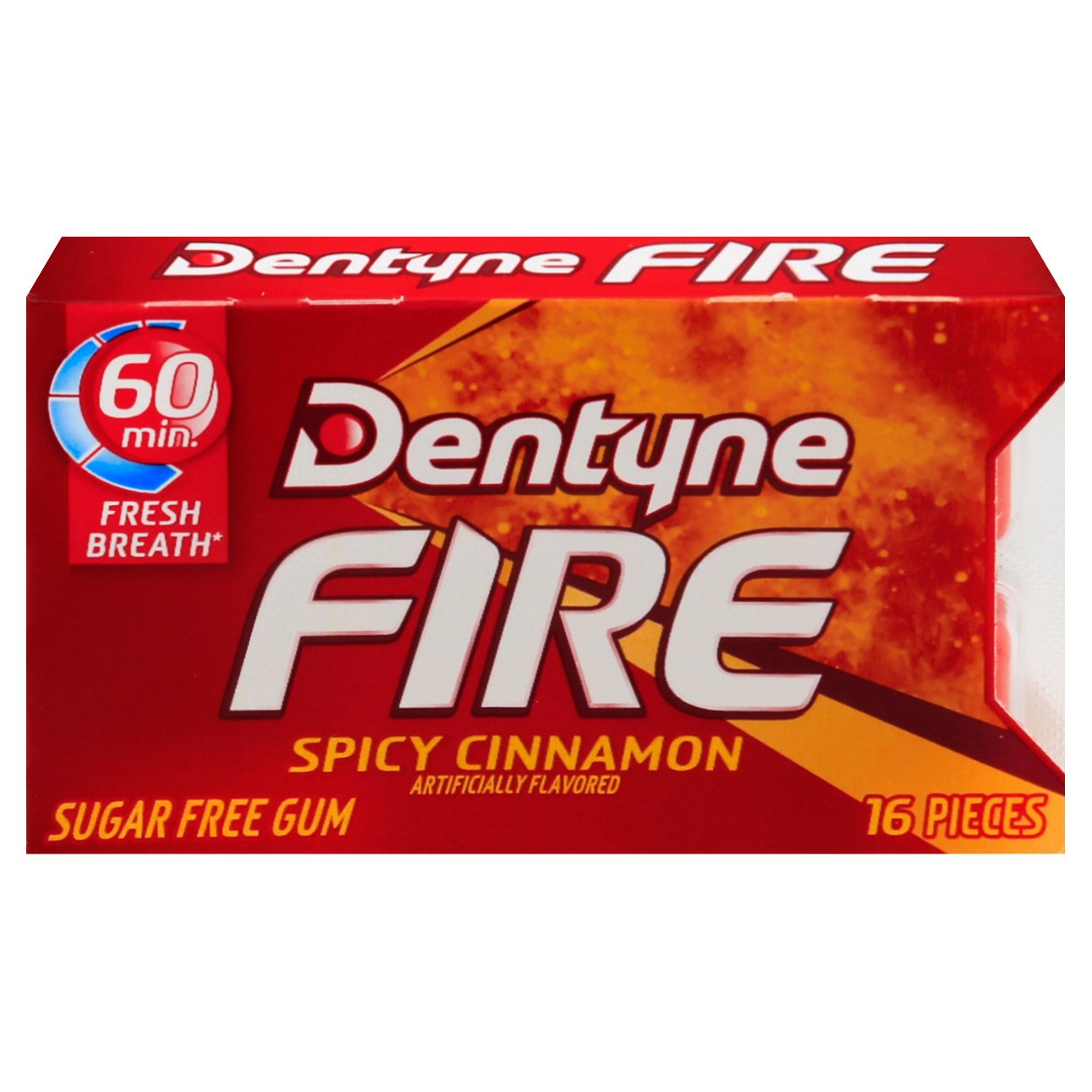 Dentyne Fire Spicy Cinnamon Flavor Sugar Free Gum - Shop Candy at H-E-B
