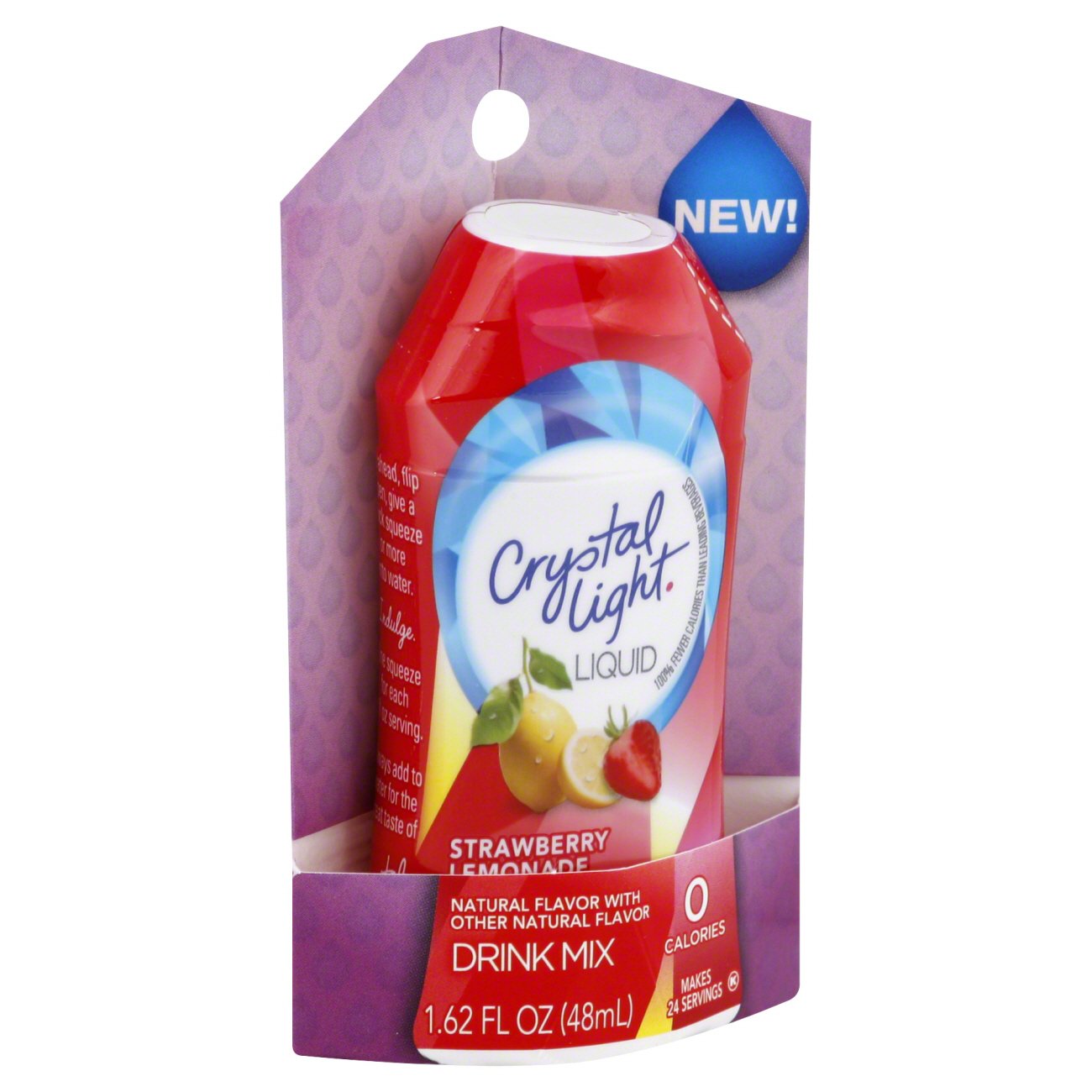 Crystal Light Liquid Strawberry Lemonade Drink Mix - Shop Mixes ...