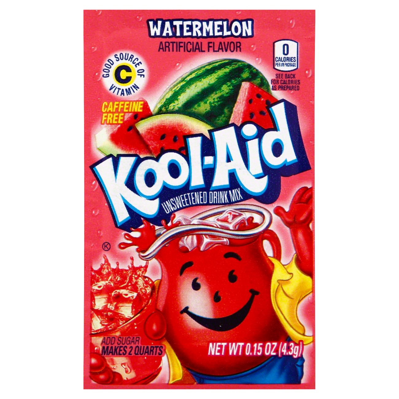 Kool-Aid Watermelon Unsweetened Drink Mix - Shop Mixes & Flavor ...
