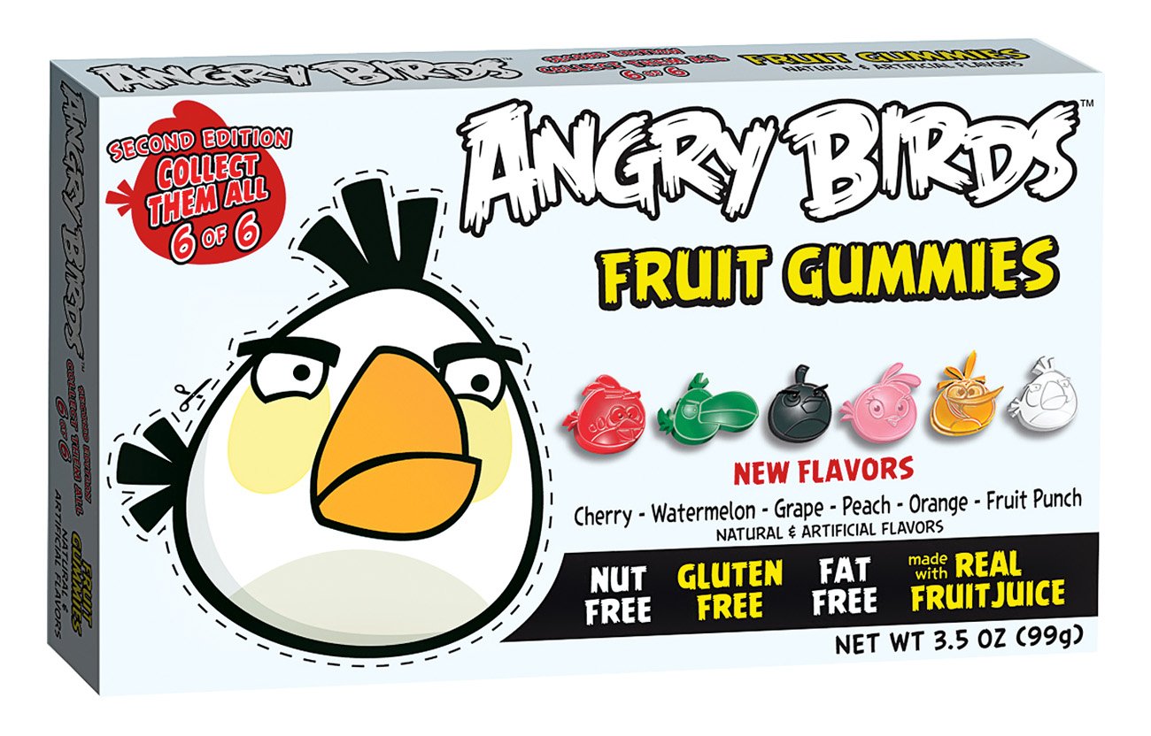 Angry Birds 2nd Edition White Bird Fruit Gummies - Shop Candy at H-E-B