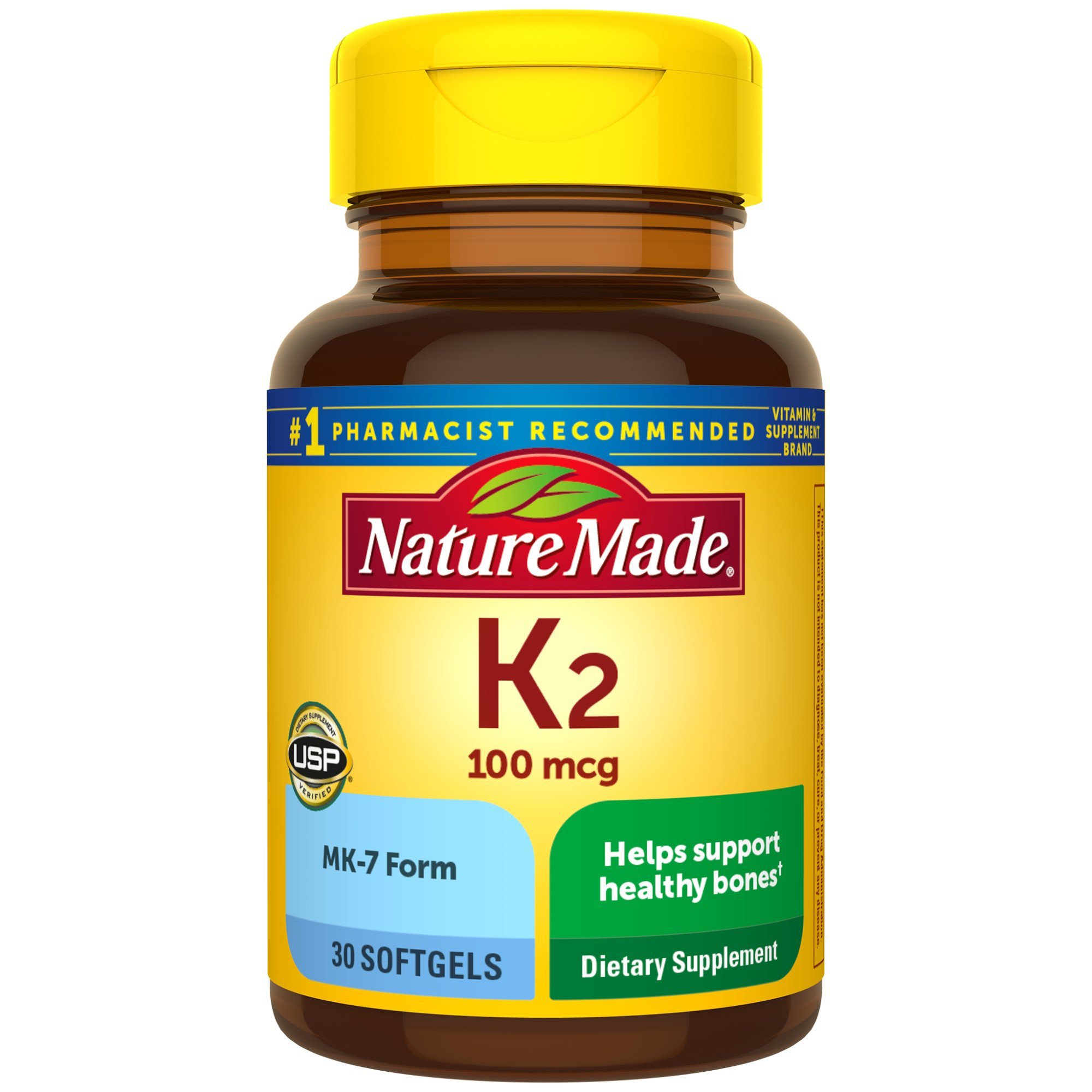 Nature Made Vitamin K2 100 mcg Softgels - Shop Vitamins A-Z at H-E-B