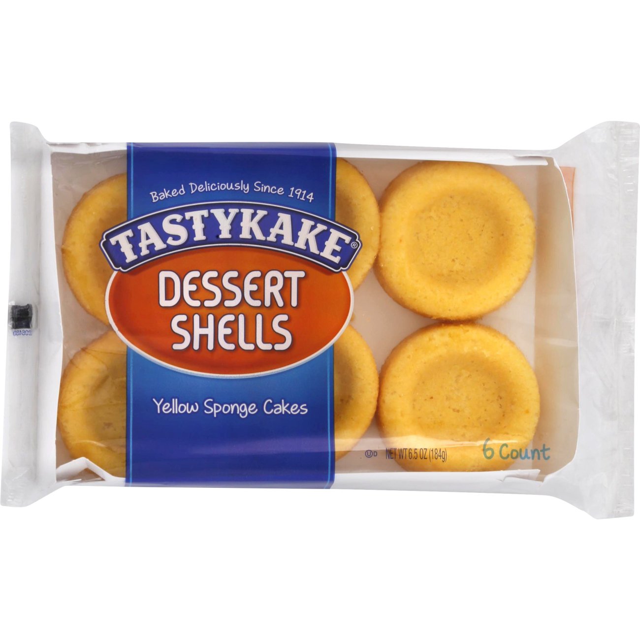 Tastykake Dessert Shells Yellow Sponge Cakes - Shop Snack cakes at H-E-B
