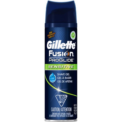 Gillette Fusion ProGlide Sensitive Shave Gel - Shop Bath & Skin Care at ...