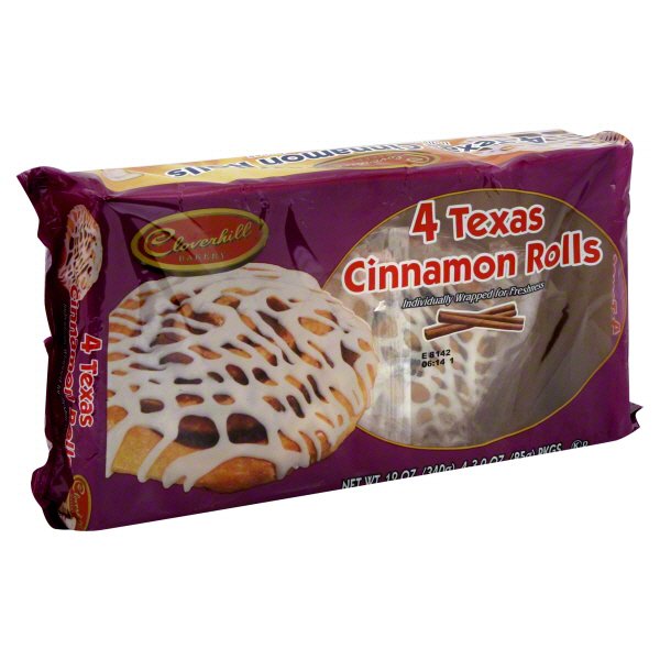 Cloverhill Bakery Texas Cinnamon Rolls - Shop Snack cakes at H-E-B
