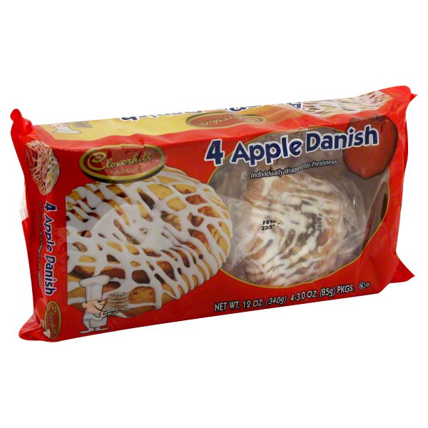 Cloverhill Bakery Apple Danish - Shop Snacks & Candy at H-E-B