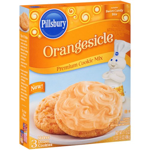 Pillsbury Orangesicle Premium Cookie Mix - Shop Baking Ingredients at H-E-B