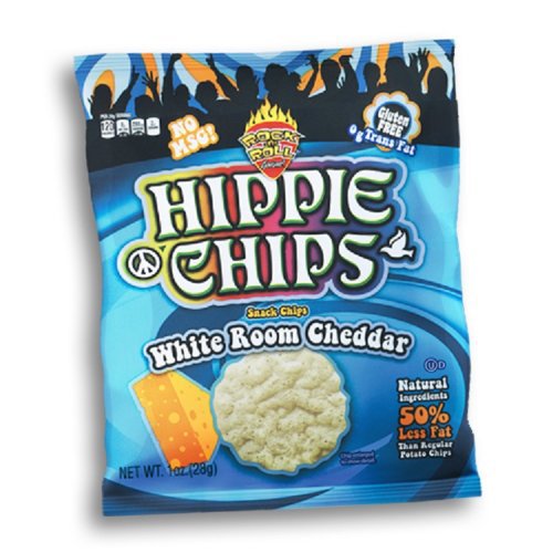 Hippie Chips White Room Cheddar Potato Chips - Shop Snacks & Candy at H-E-B