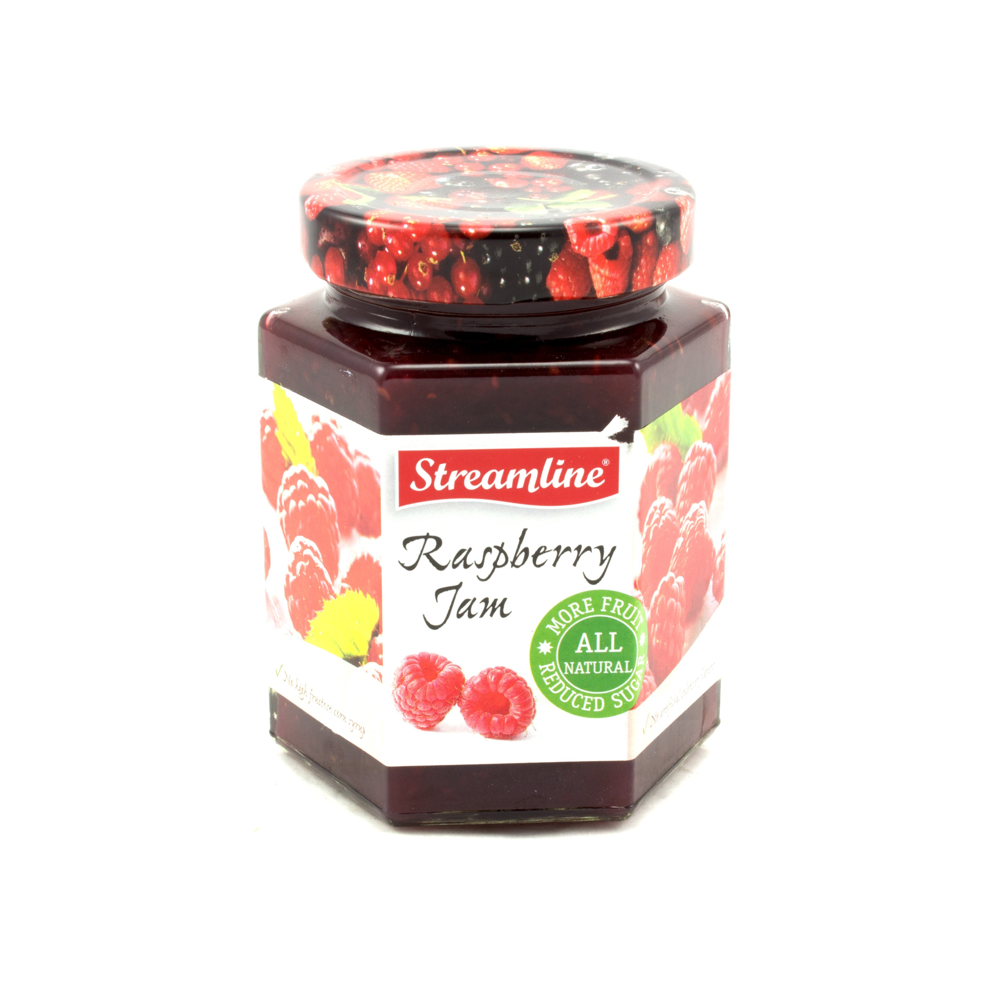 StreamLine Reduced Sugar All Natural Raspberry Jam - Shop Jelly & Jam ...