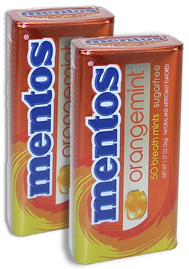 Mentos Orange Mint Sugar Free Breath Mints - Shop Snacks & Candy at H-E-B