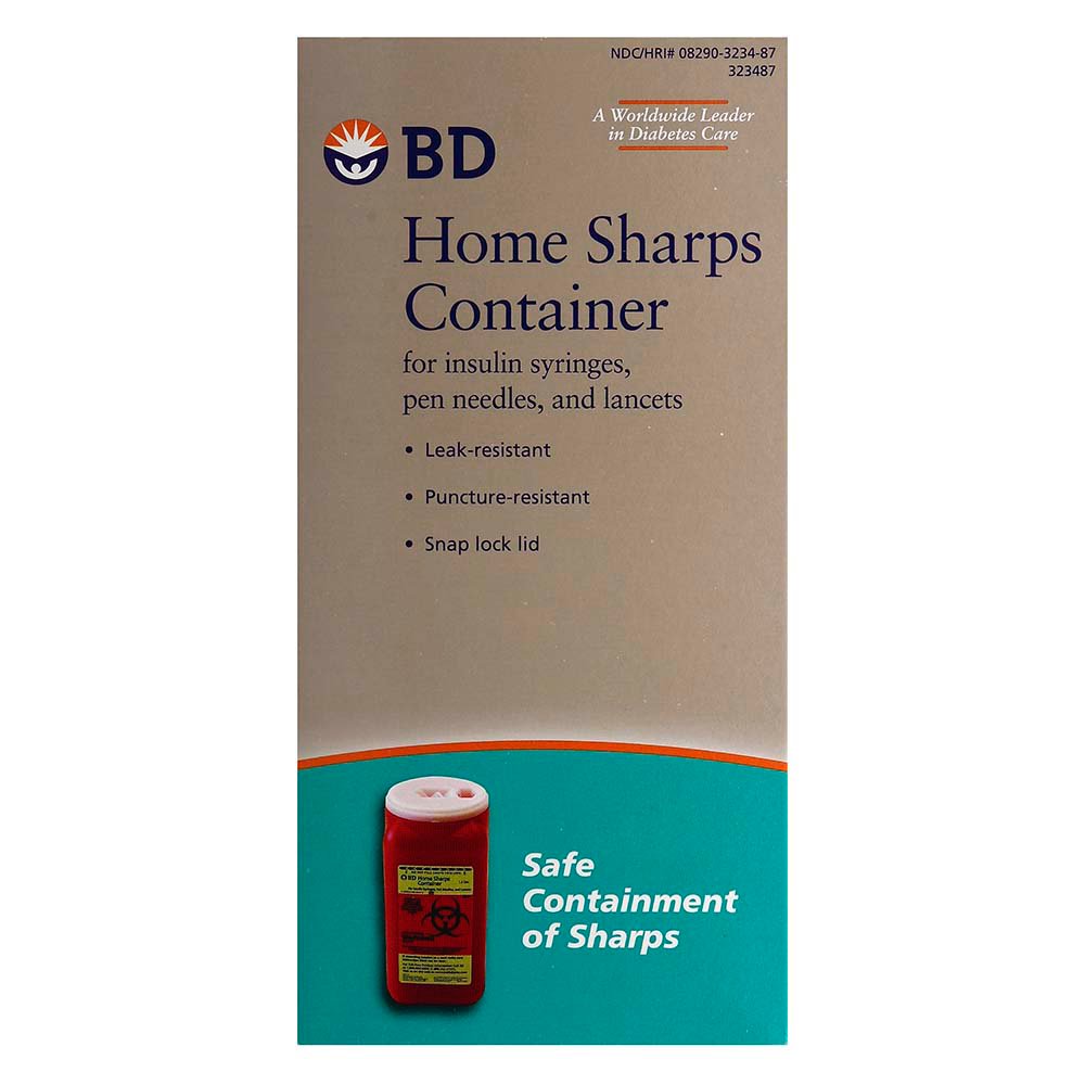 BD Home Sharps Container - Shop Needles at H-E-B