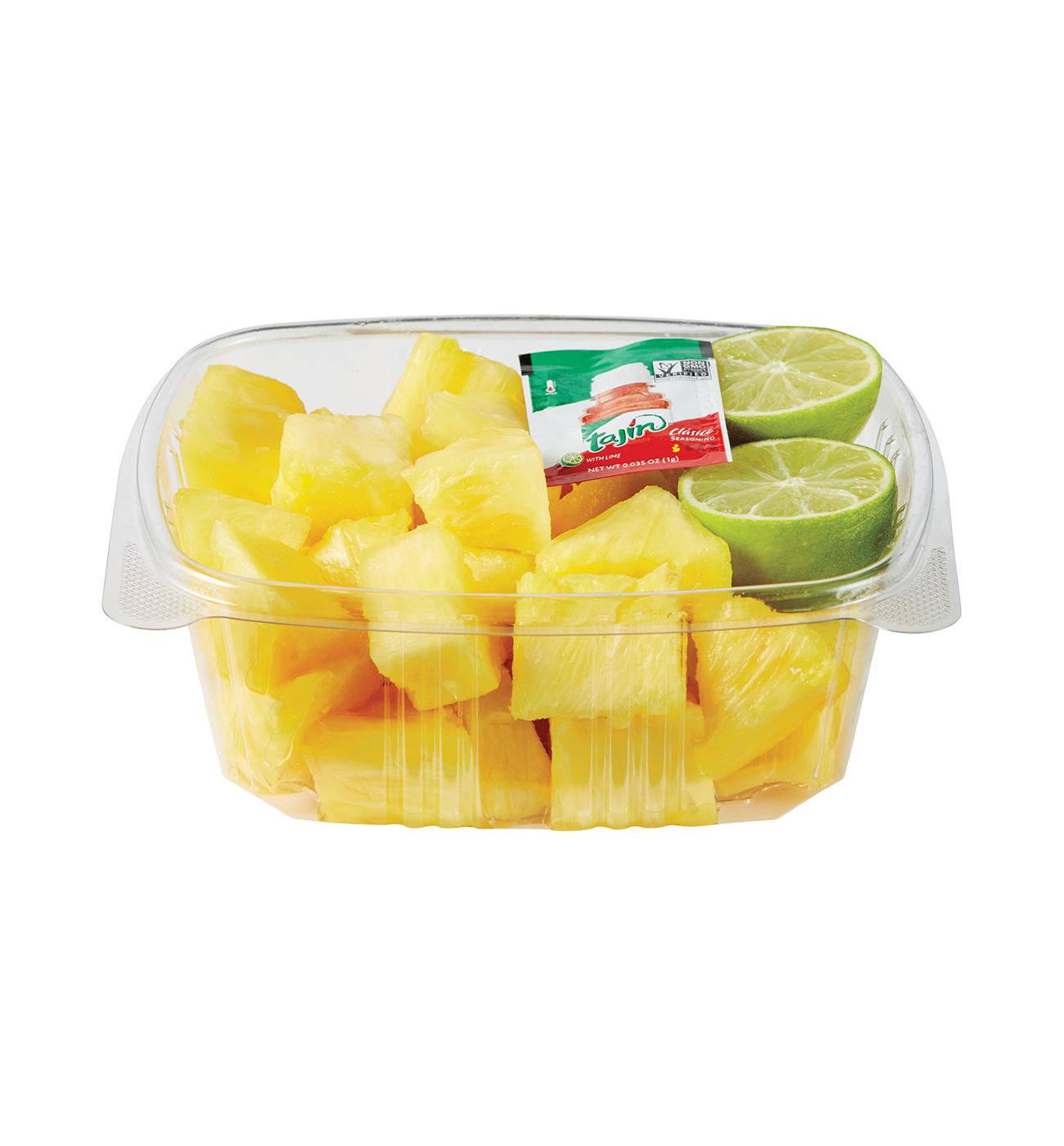 H-E-B Fresh Cut Pineapple with Lime & Tajín - Large - Shop Specialty ...