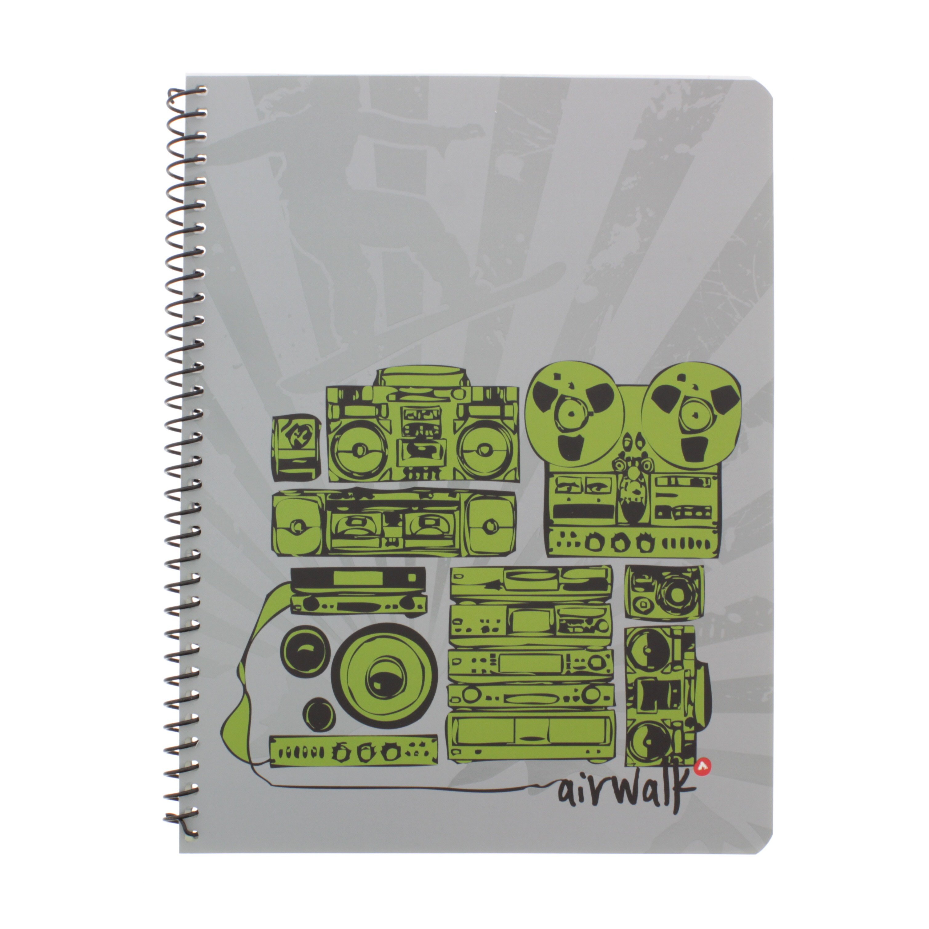 Top Flight Air Tricks 1 Subject Spiral Notebook, Colors & Designs May ...