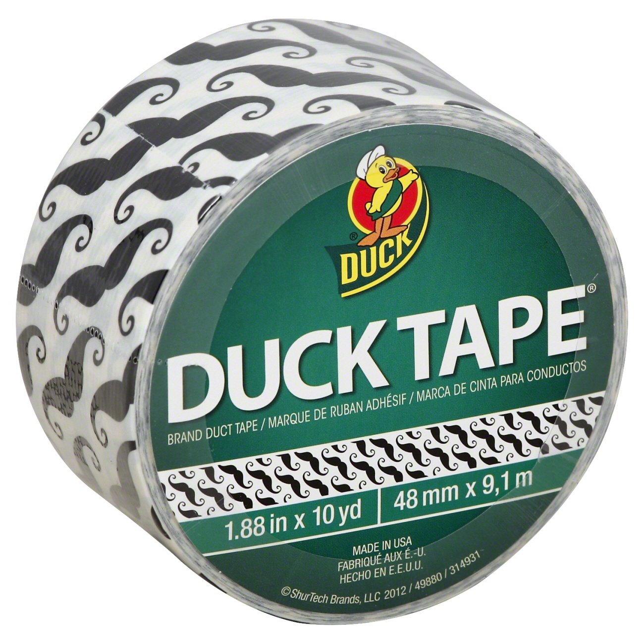 Duck Printed Duck Tape, Mustache - Shop School & Office Supplies at H-E-B
