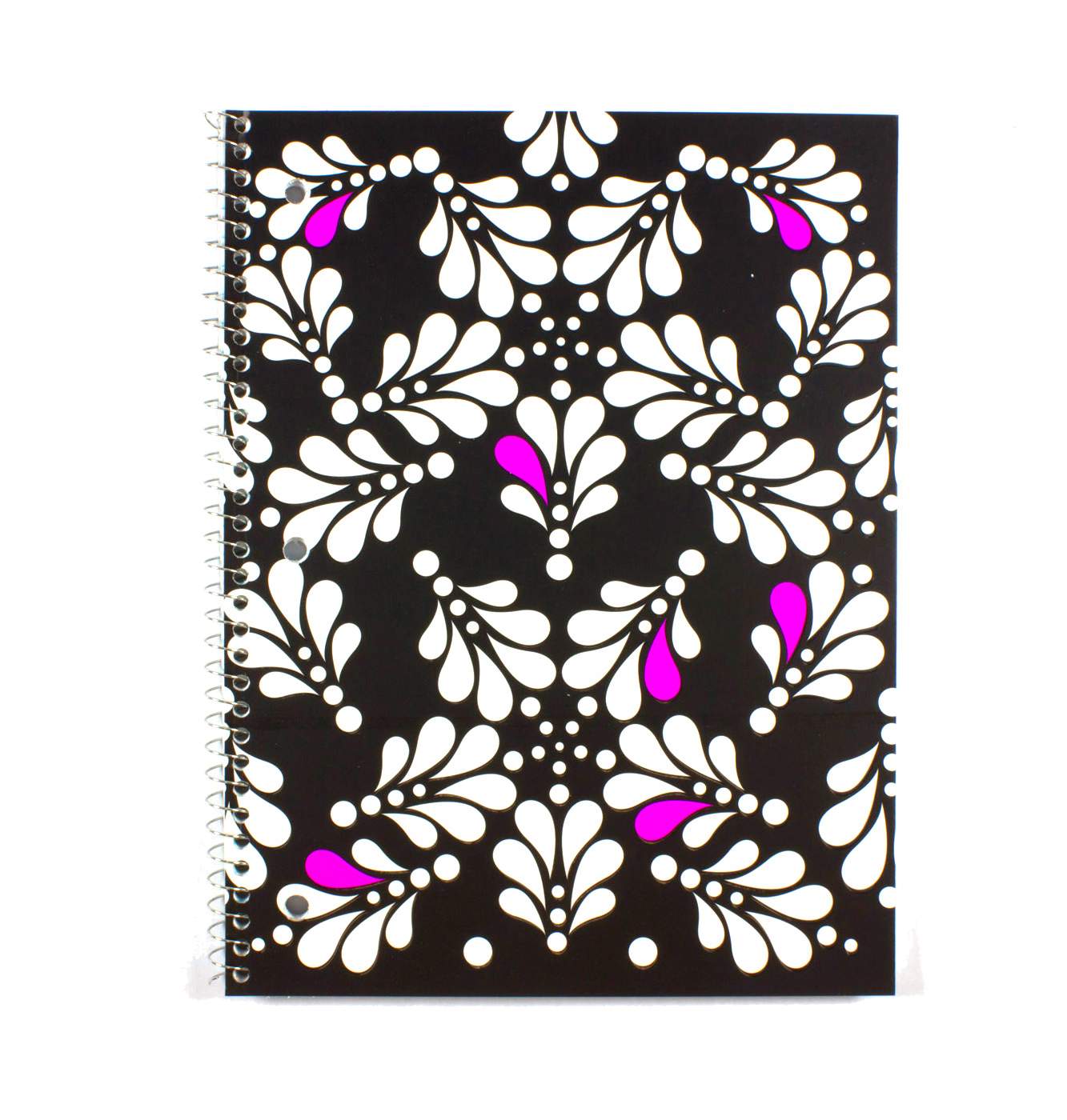 Norcom Black & White Wide Rule 70 Sheet Themebook - Shop Notebooks at H-E-B