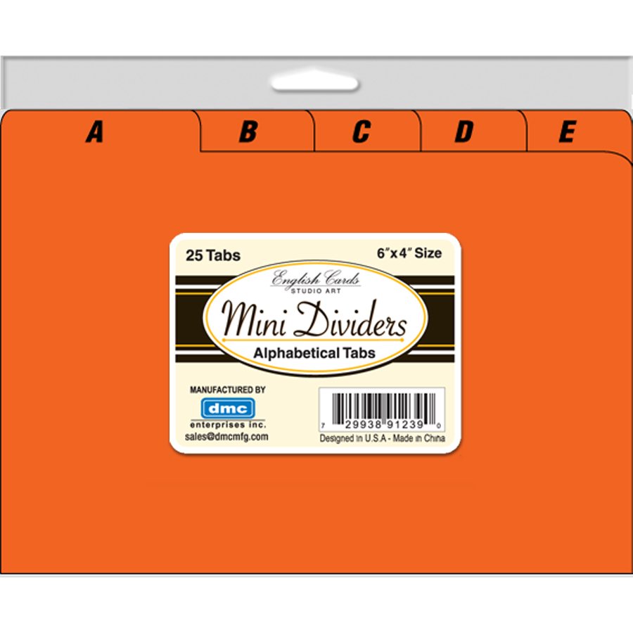 DMC Enterprise Mini A-Z Dividers 25 CT - Shop Dividers & labels at H-E-B